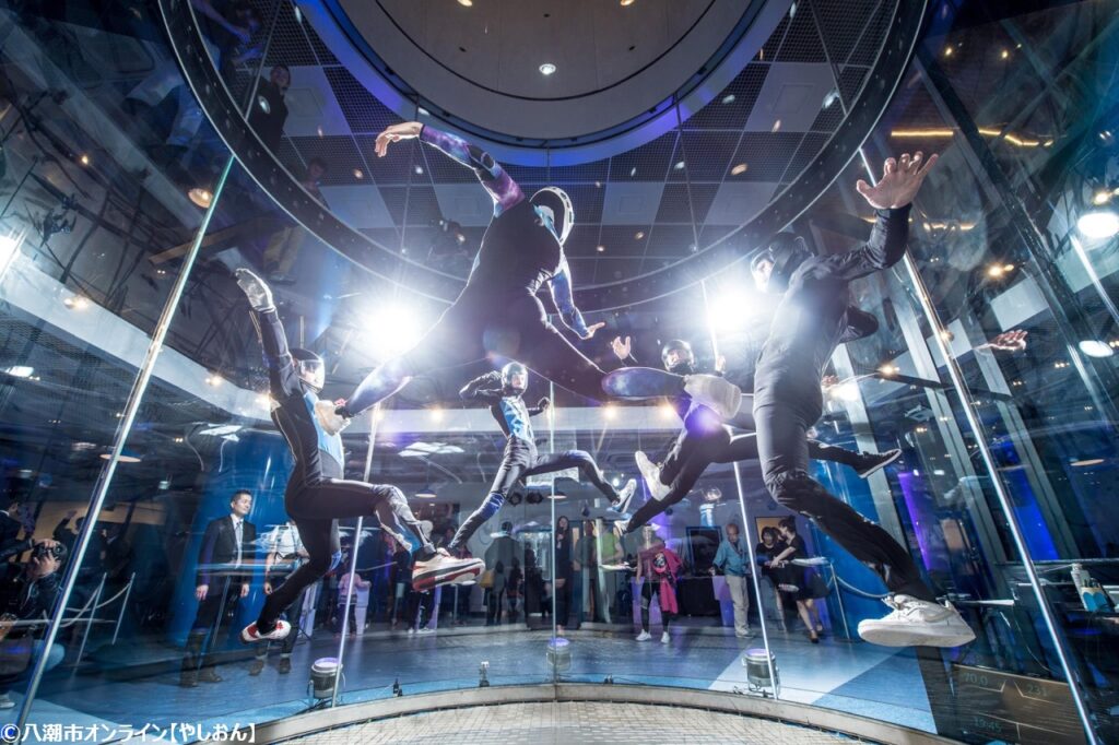日本初の屋内スカイダイビング施設「FlyStation Japan」が撮影ロケ受付を本格開始｜八潮市オンライン【やしおん】